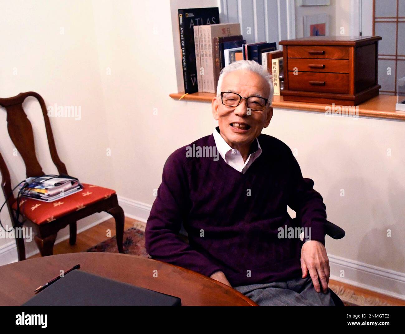 Syukuro Manabe talks about winning the Nobel Prize in Physics at his ...