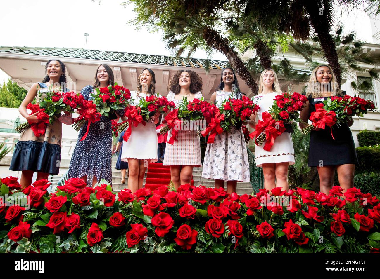 The Tournament of Roses announces the 2022 Royal Court, from left ...