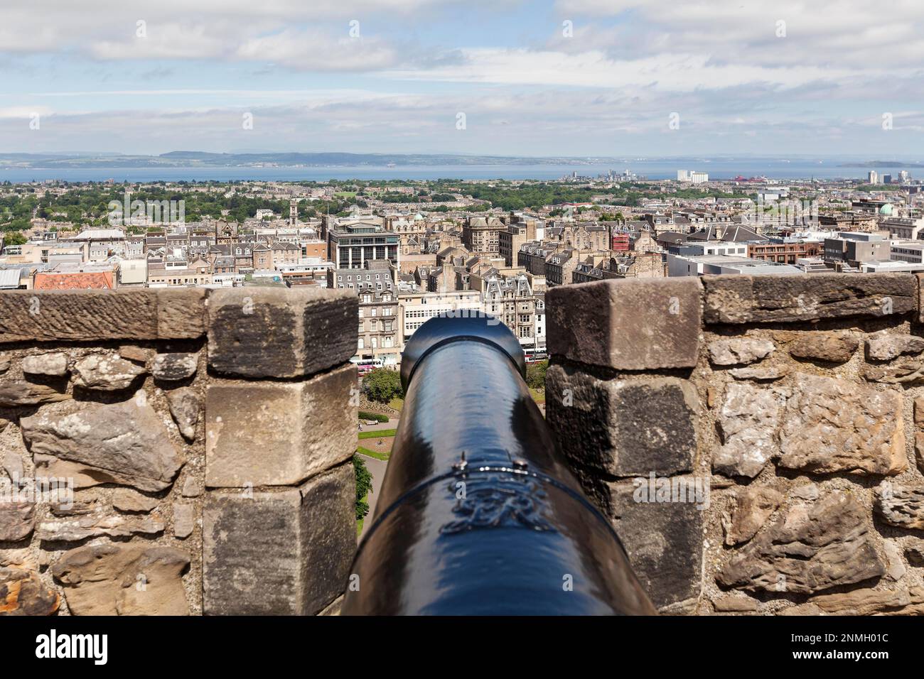 Cannon, Edinburgh Castle, Scotland, Great Britain Stock Photo - Alamy