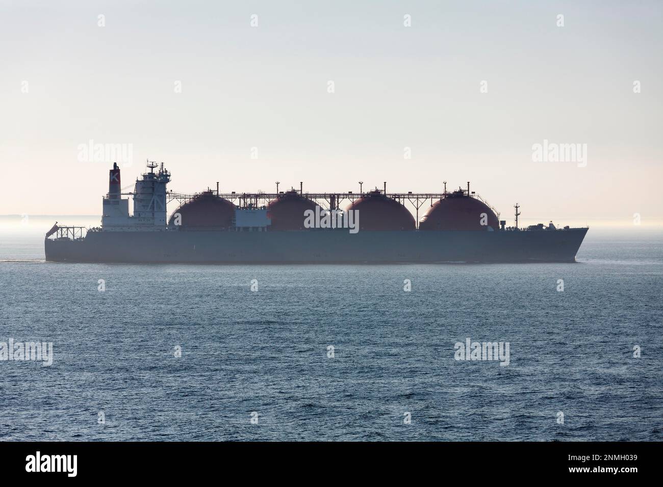 Gas tanker, ship, English Channel Stock Photo - Alamy