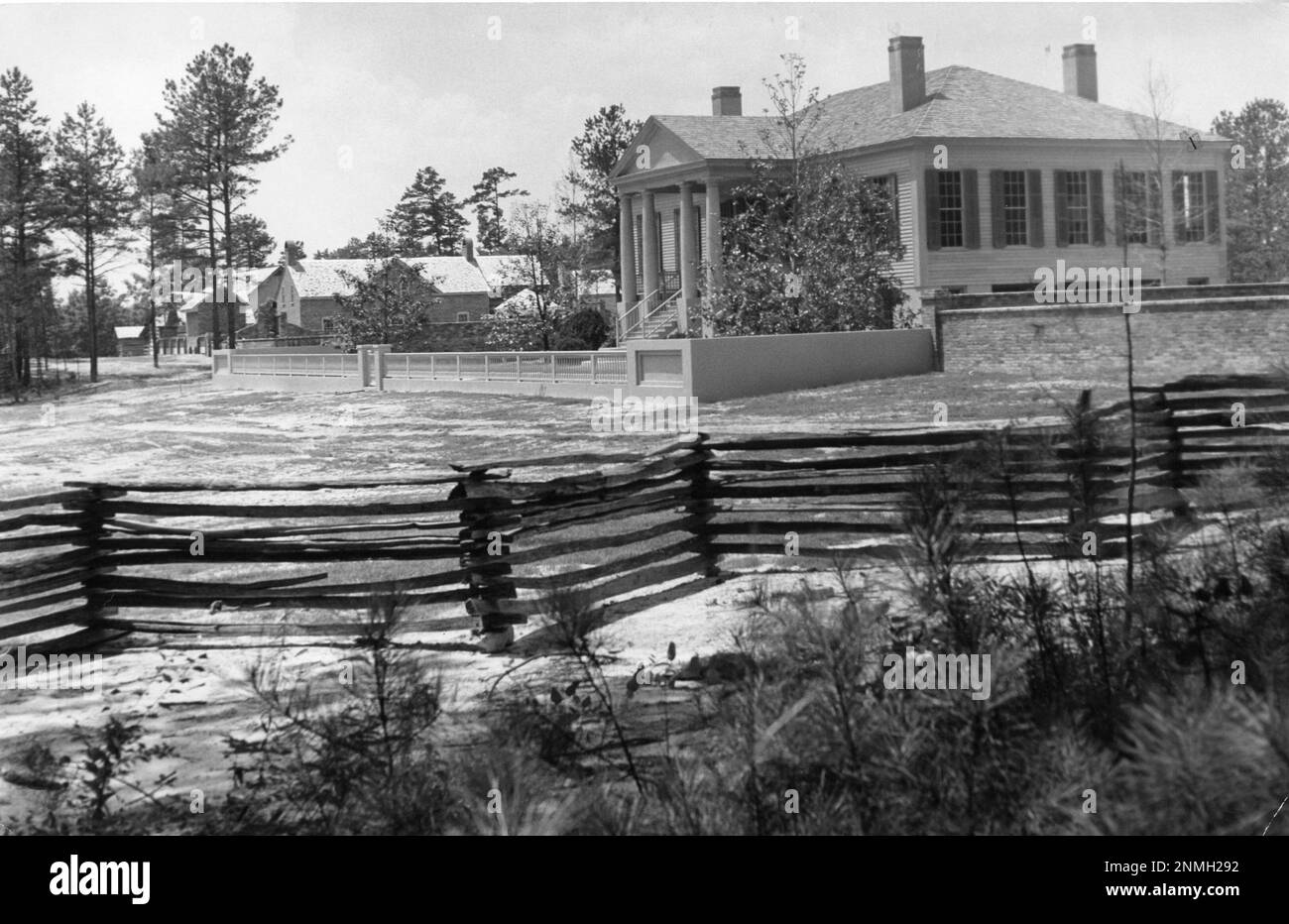 Magnolia Hall at Stone Mountain Park in Stone Mountain, Ga. in the ...