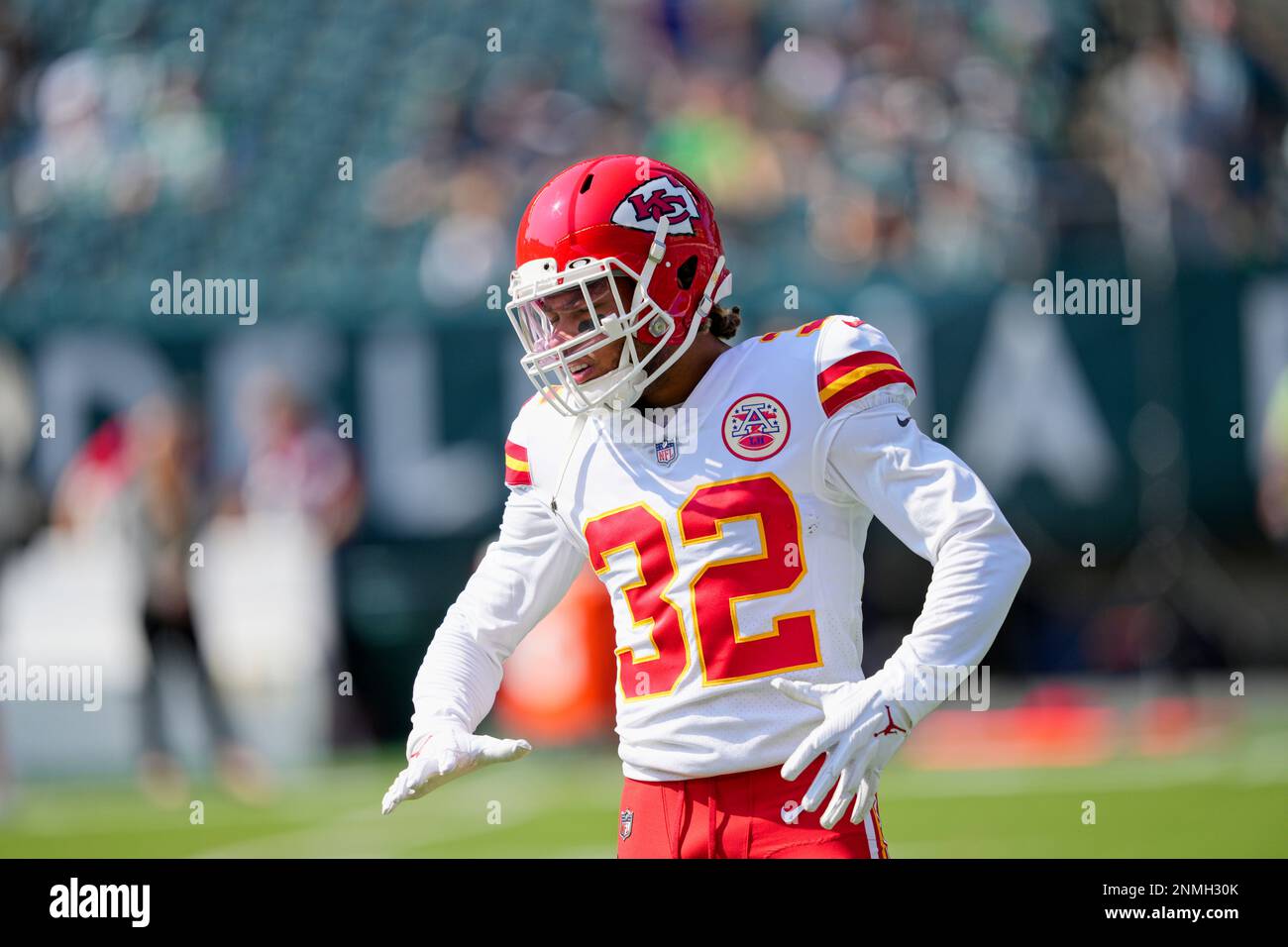 PHILADELPHIA, PA - OCTOBER 03:Kansas City Chiefs free safety Tyrann ...