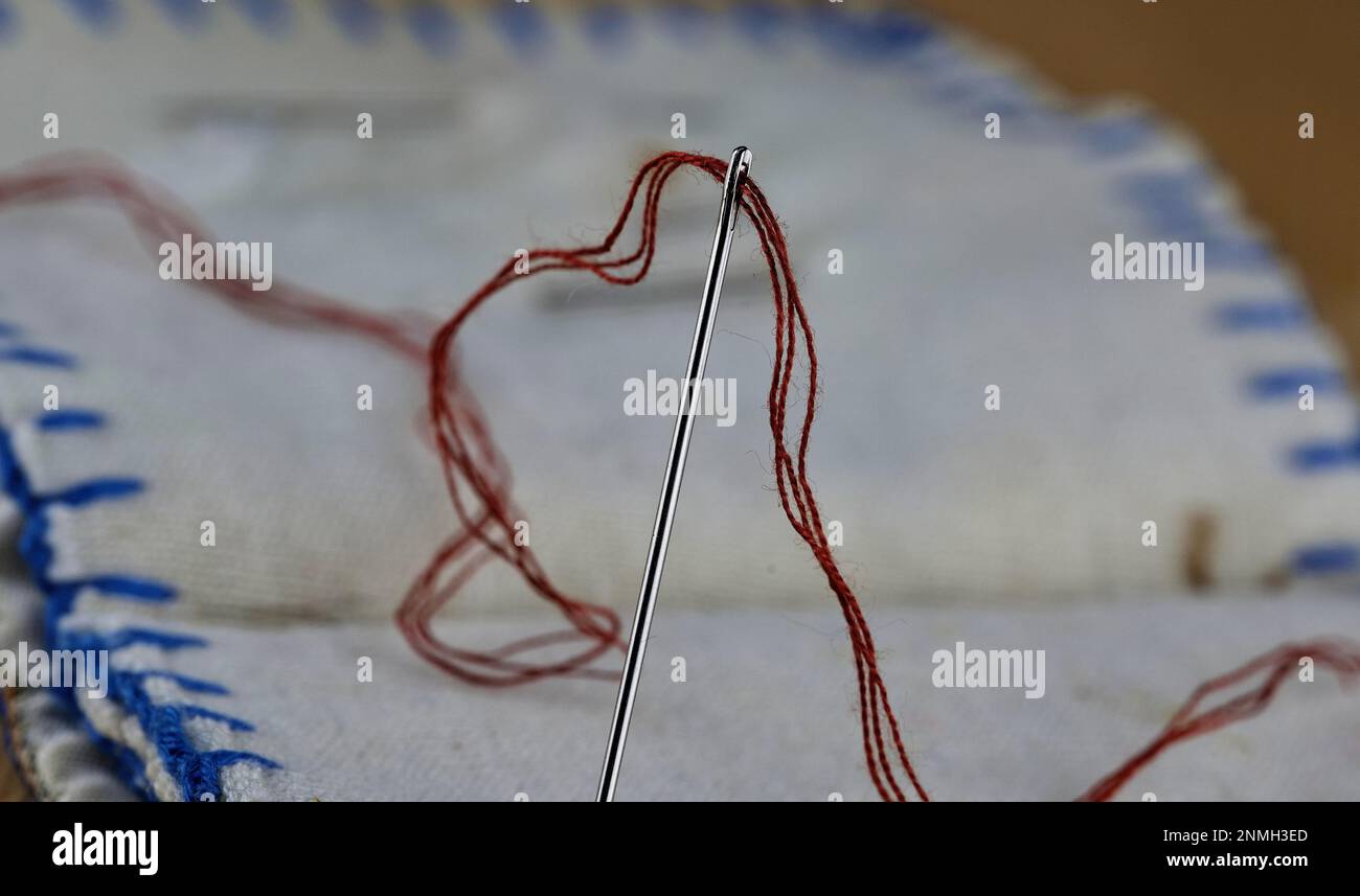 Stuck needle hi-res stock photography and images - Alamy