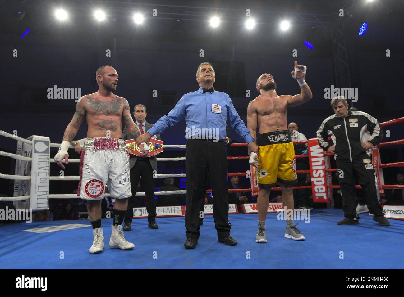 Rome, Italy. 24th Feb, 2023. Mirko Di Carlantonio (ITA) and Khalil El ...