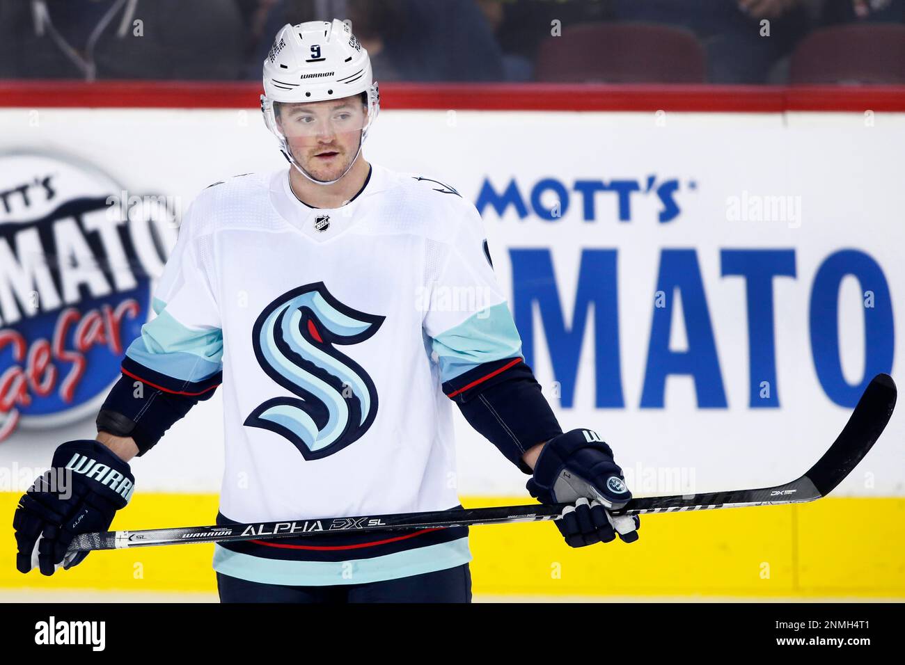 NHL profile photo on Seattle Kraken player Ryan Donato at a game ...