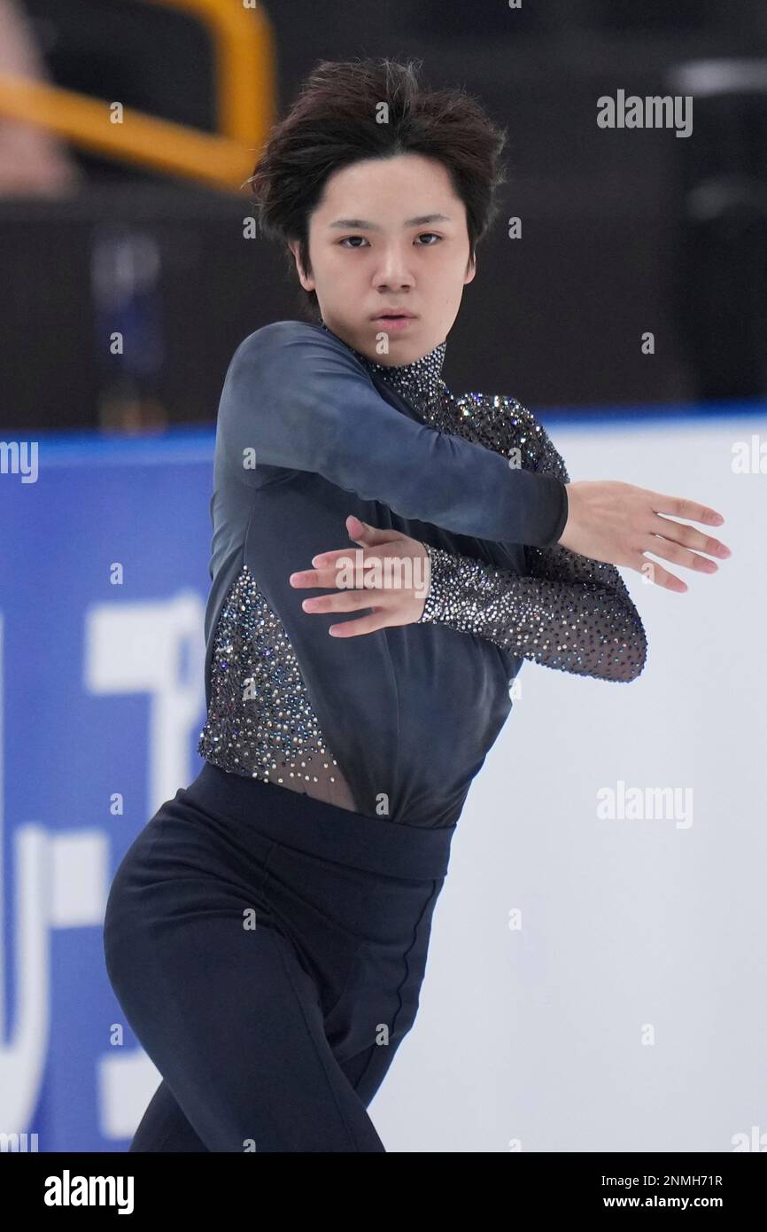 Japanese figure skater Syoma Uno performs during Carnival on Ice 2021 ...