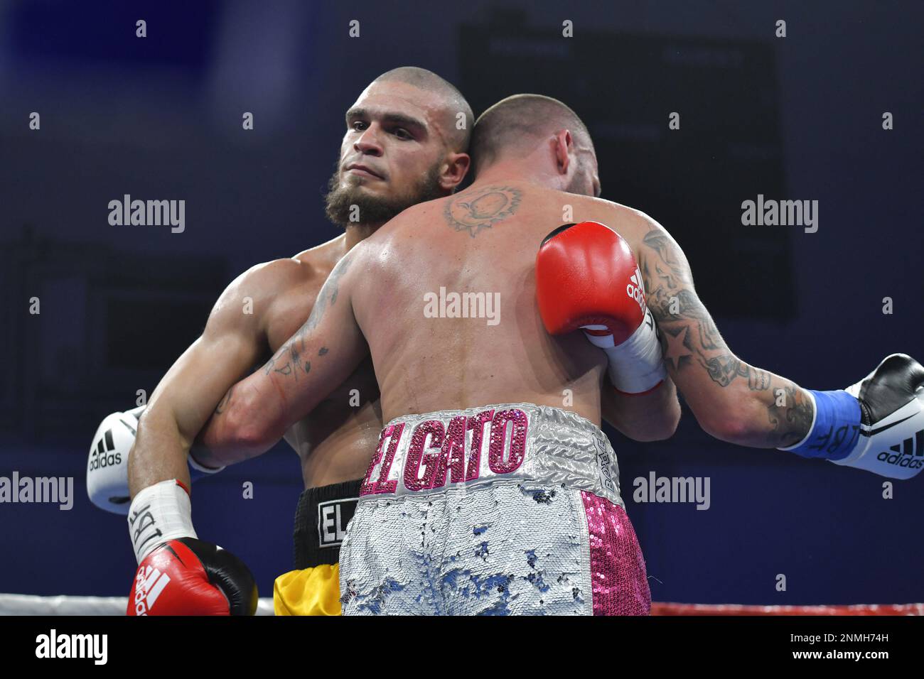 Rome, Italy. 24th Feb, 2023. Khalil El Harraz (ITA) during the boxing ...
