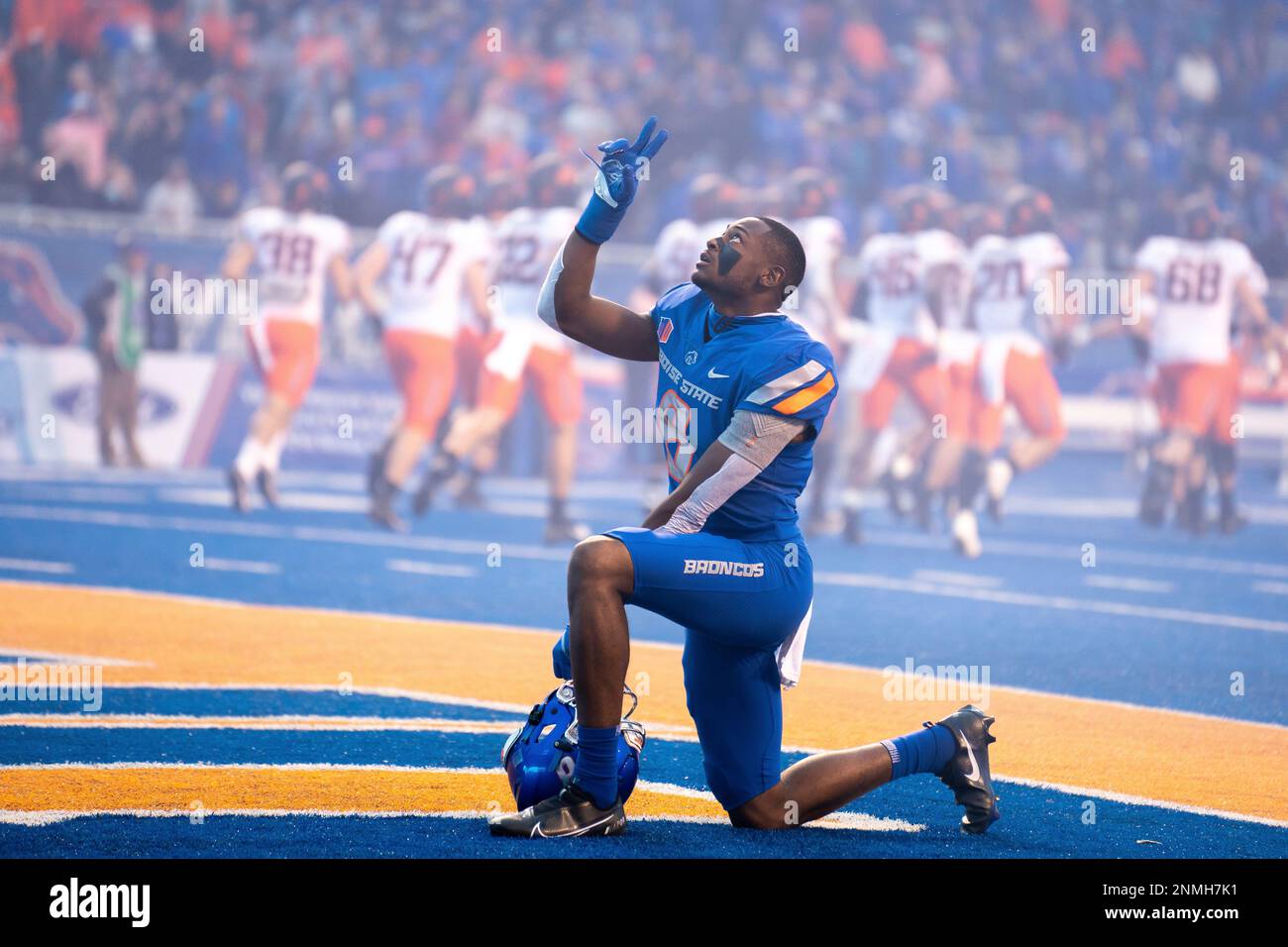 BOISE, ID - SEPTEMBER 18: Boise State Broncos cornerback Markel Reed (8 ...