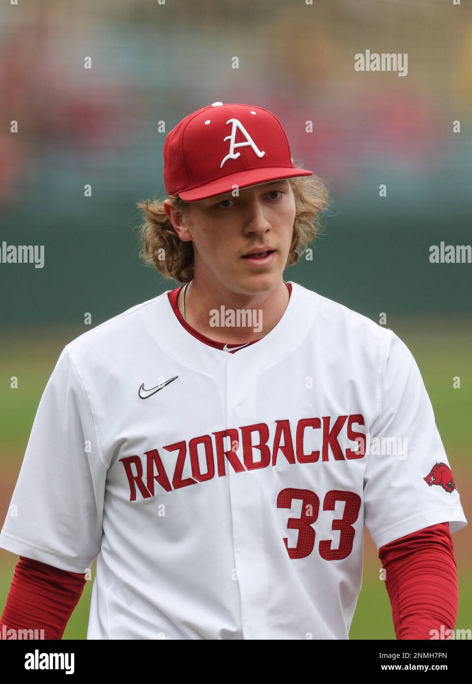 Arkansas razorback baseball field hi-res stock photography and images ...