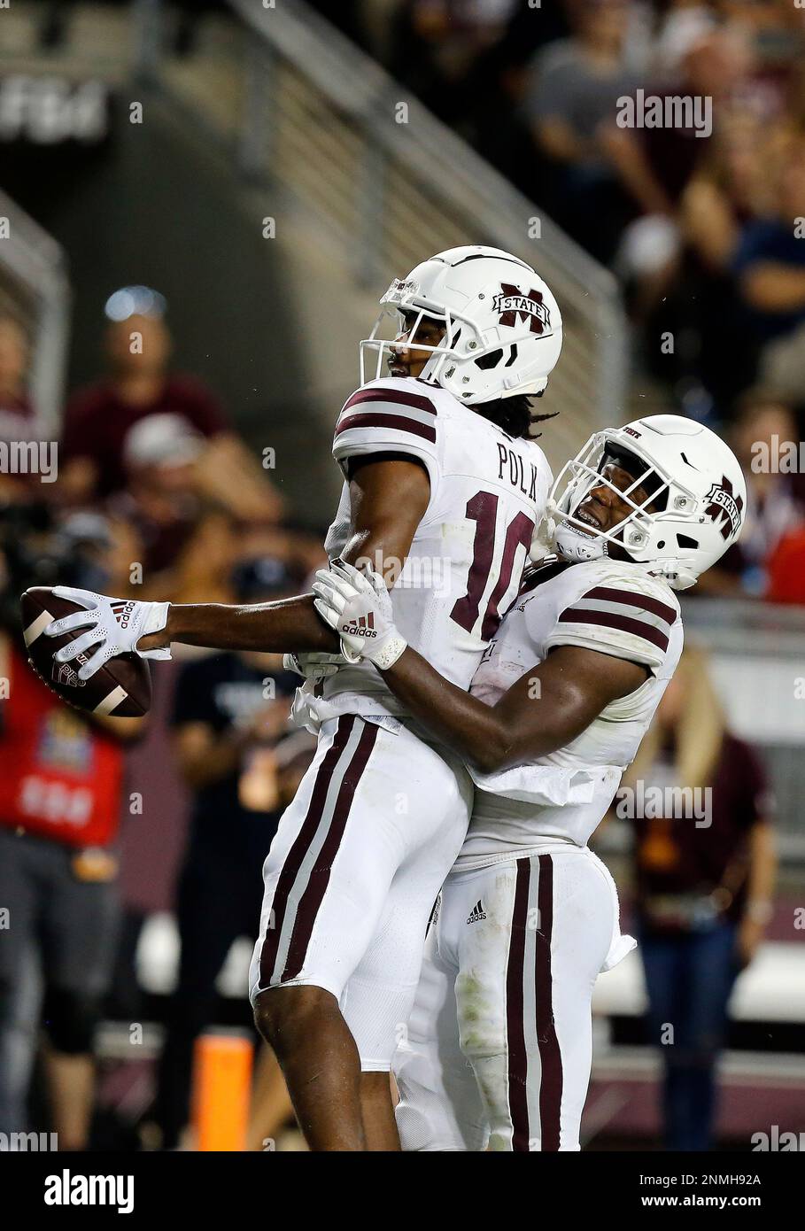 COLLEGE STATION, TX - OCTOBER 02: Mississippi State Bulldogs wide ...