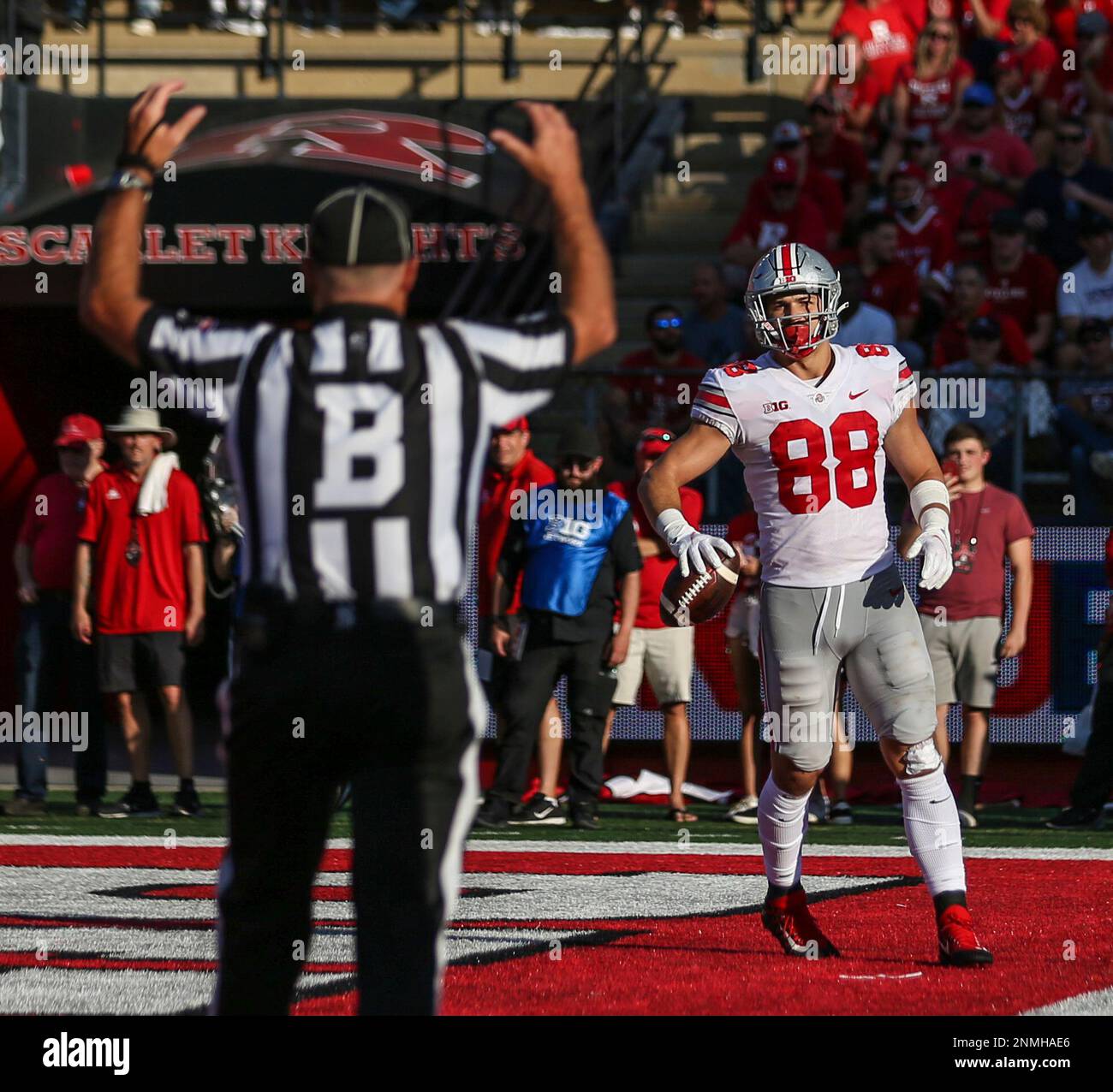 October 2, 2021: Ohio State Buckeyes tight end Jeremy Ruckert (88 ...
