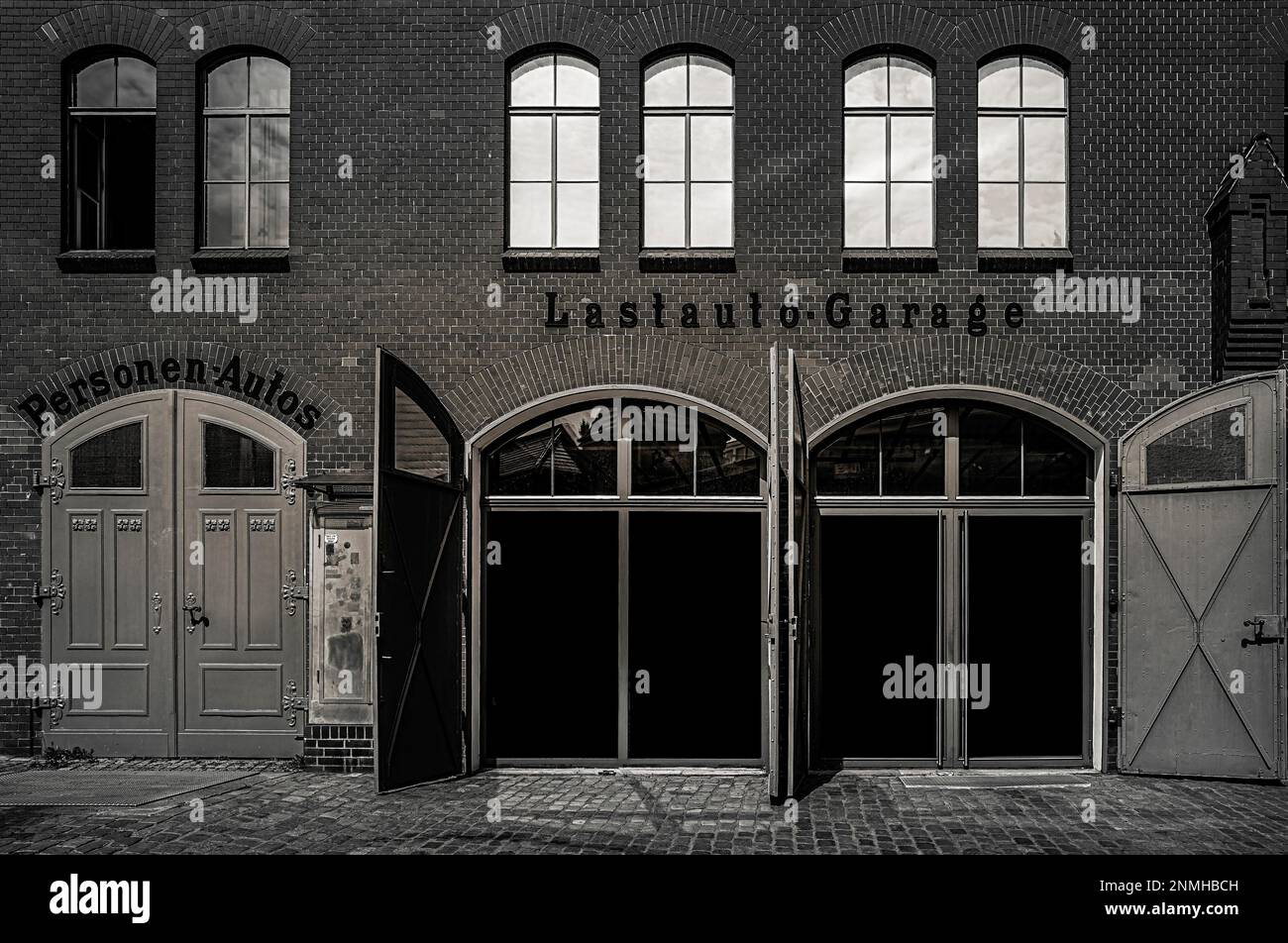 Restored factory halls in the Kulturbrauerei, Schoenhauser Allee ...