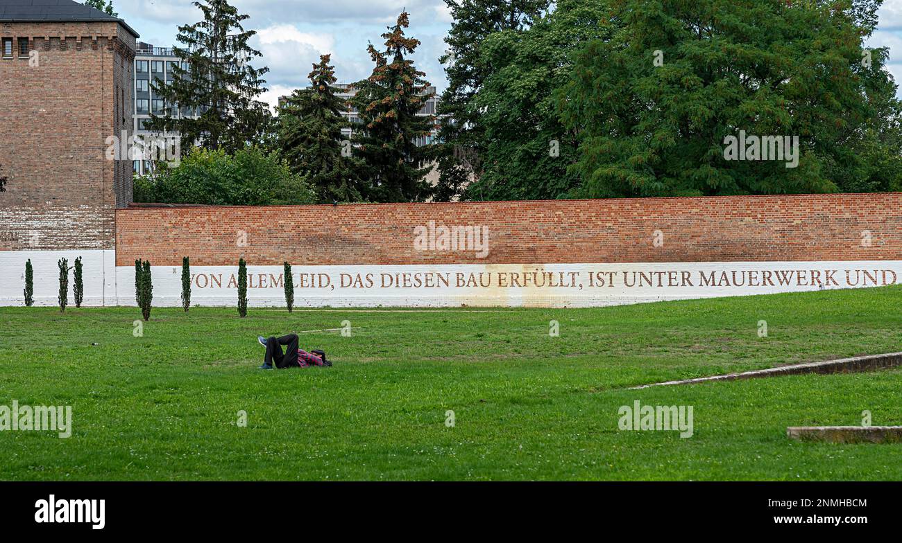 Lawn in the city, Berlin, Germany Stock Photo - Alamy