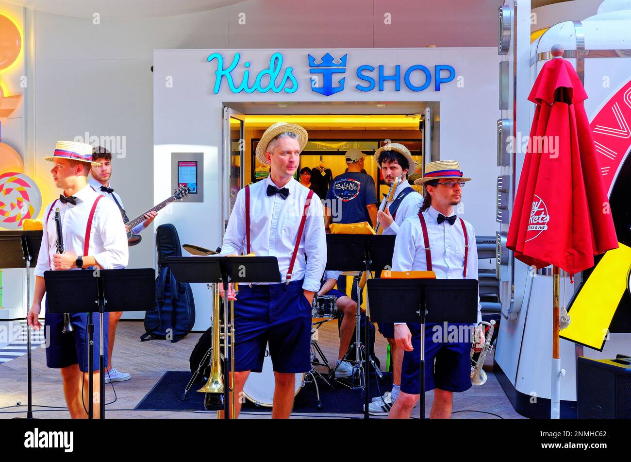 MIAMI, FLORIDA - January 29, 2023: Royal Caribbean operate over 25 ...