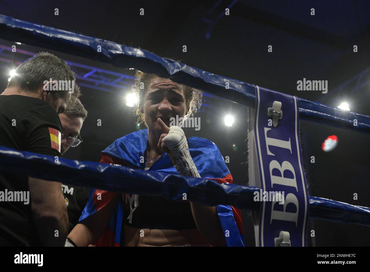 Rome, Italy. 24th Feb, 2023. Sheila Martinez (ESP) winner of the boxing ...