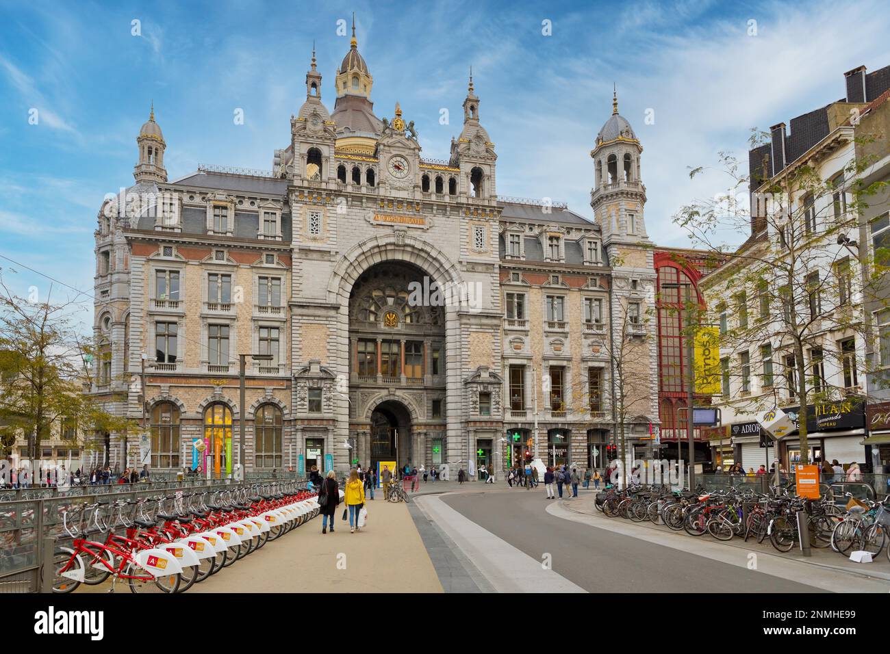 Station Main Building, Antwerp Stock Photo - Alamy