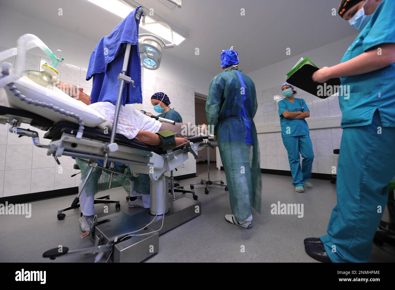 Small and large operations are the daily routine in this practice ...