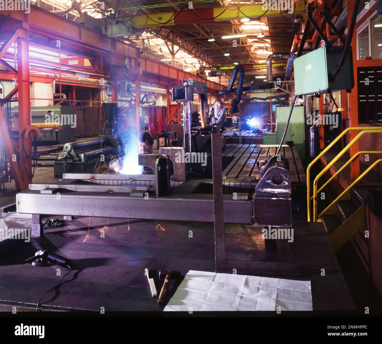 Mechanical engineering, Hemer at the company Sundwiger Eisenwerke ...