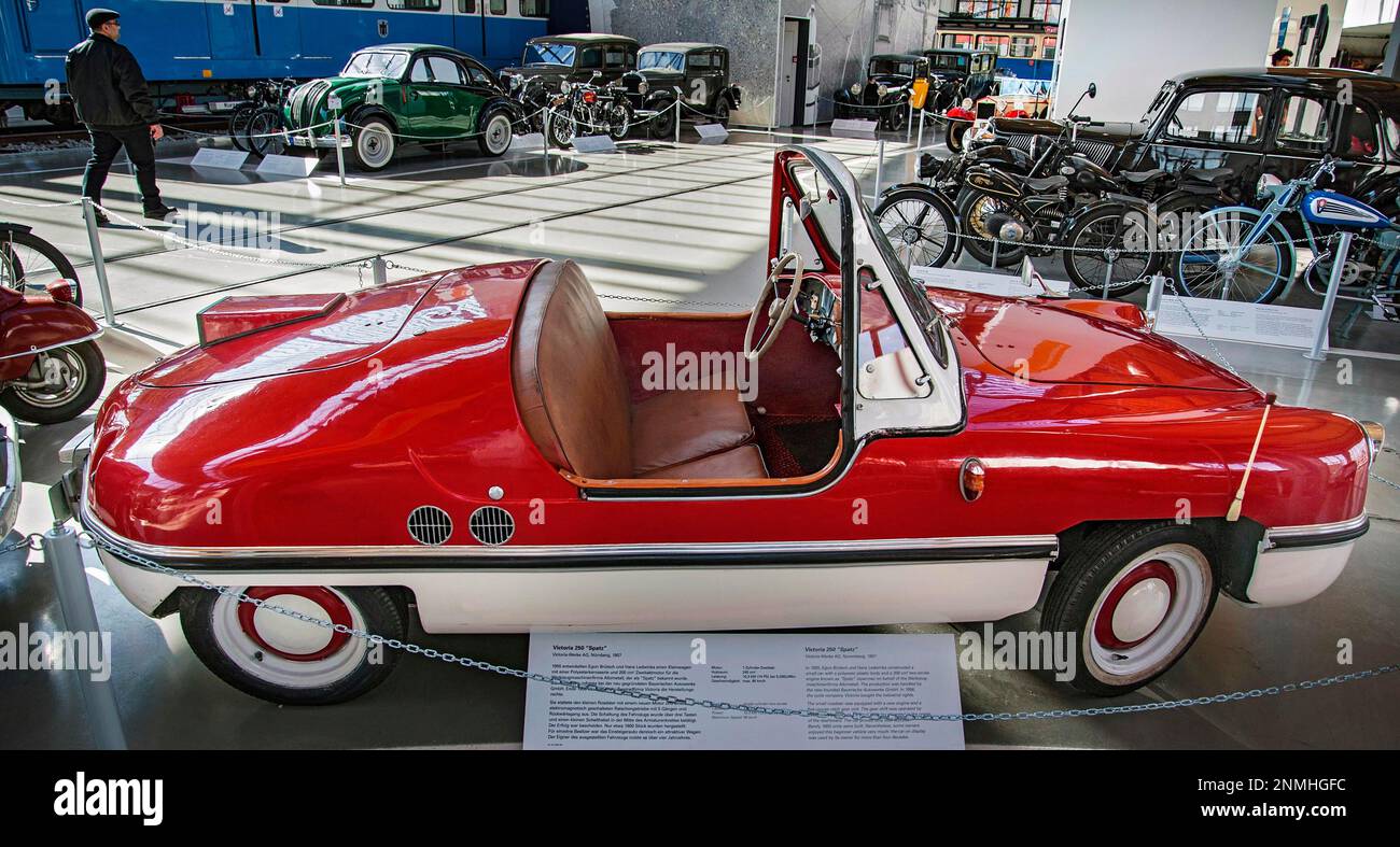 Rorer small car, Viktoria-Werke Nuernberg AG, 250-spatz- from 1957 ...