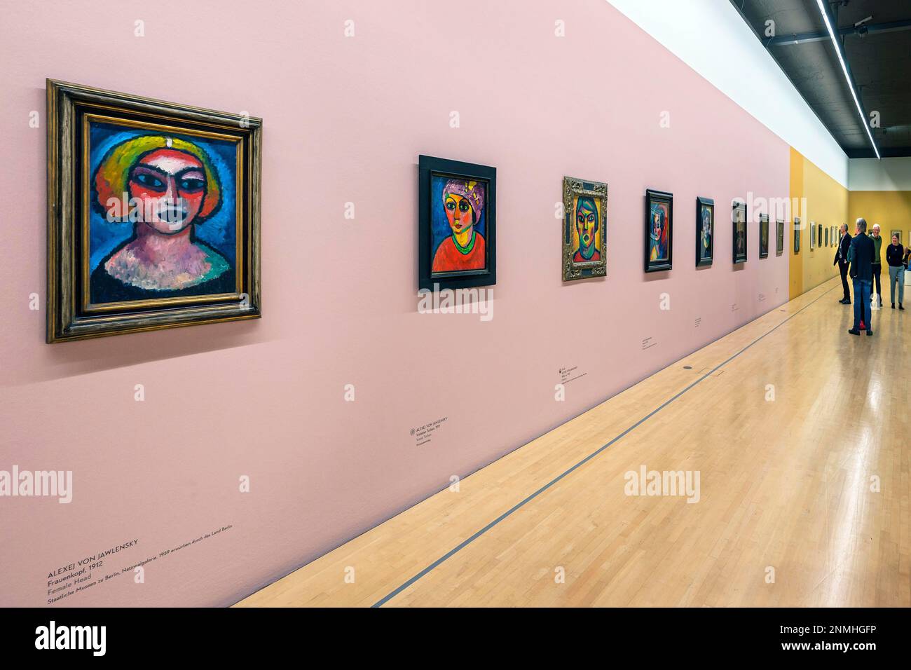 Exhibition, Alexej von Jawlensky and Marianne von Werefkin, Kunstbau of ...