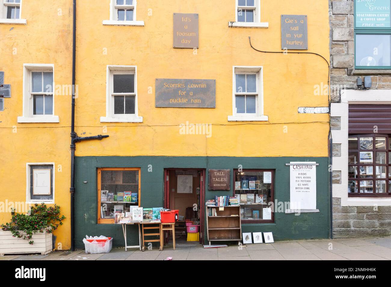 Bookshop, Wick, Scotland, Great Britain Stock Photo - Alamy