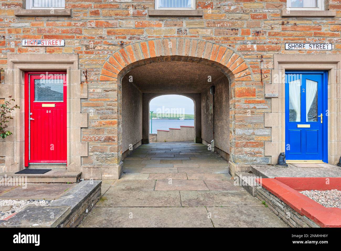 Gateway, House, Wick, Scotland, Great Britain Stock Photo - Alamy
