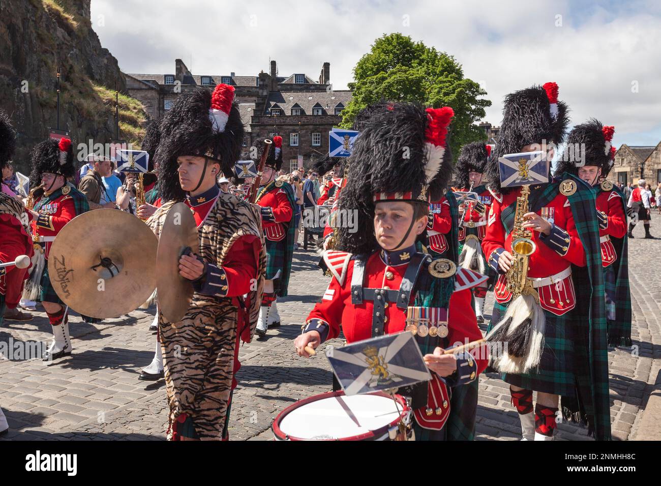 Parade, Edinburgh Castle, Scotland, United Kingdom Stock Photo - Alamy