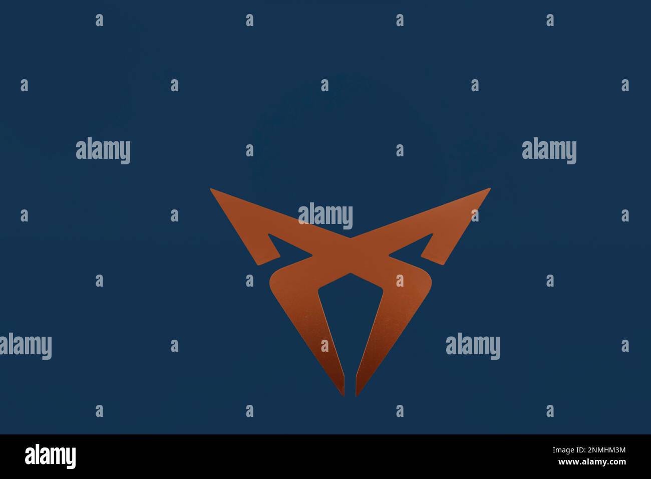 Logo of the Cubra car, Seat Cupra S.A.U., Spain Stock Photo - Alamy