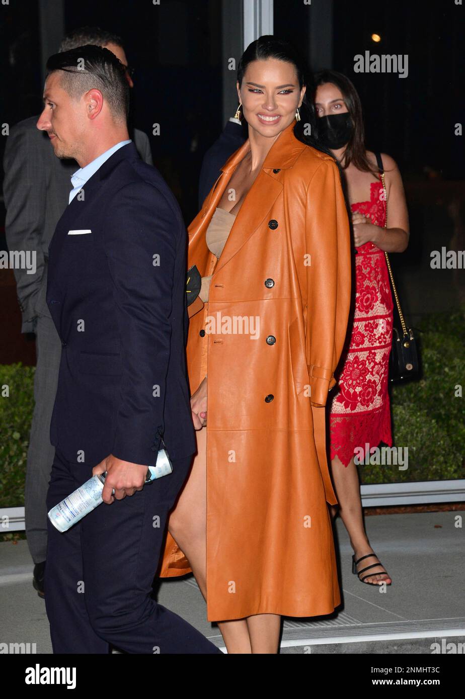 Photo by: gotpap/STAR MAX/IPx 9/29/21 Adriana Lima and Andre L III are ...