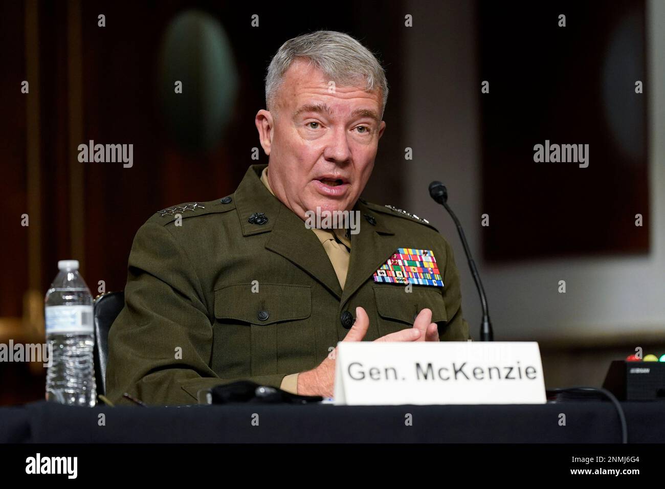 Gen. Kenneth McKenzie, commander of the United States Central Command ...
