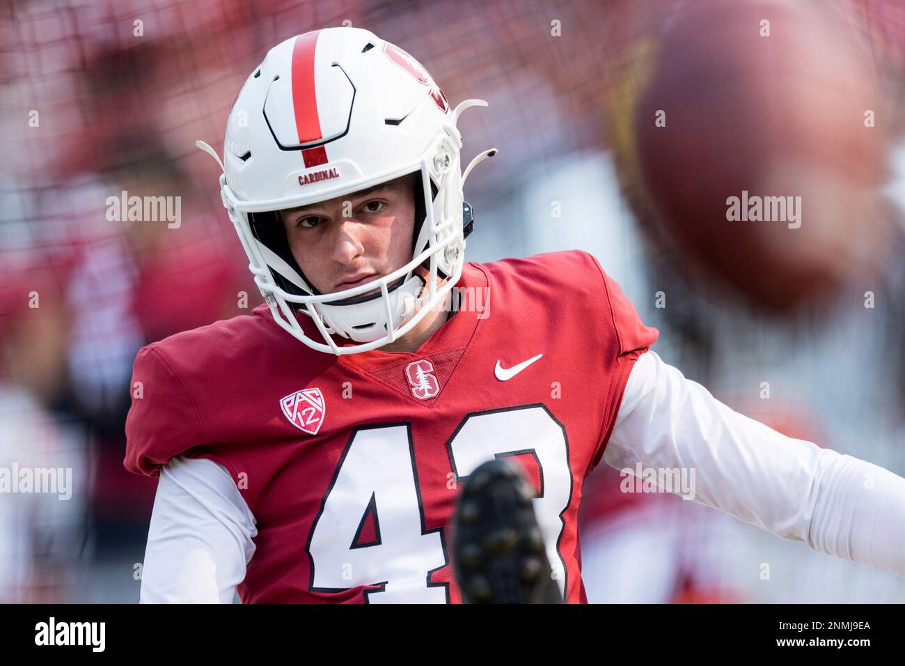 PALO ALTO, CA - SEPTEMBER 25: Stanford Cardinal place kicker Joshua ...