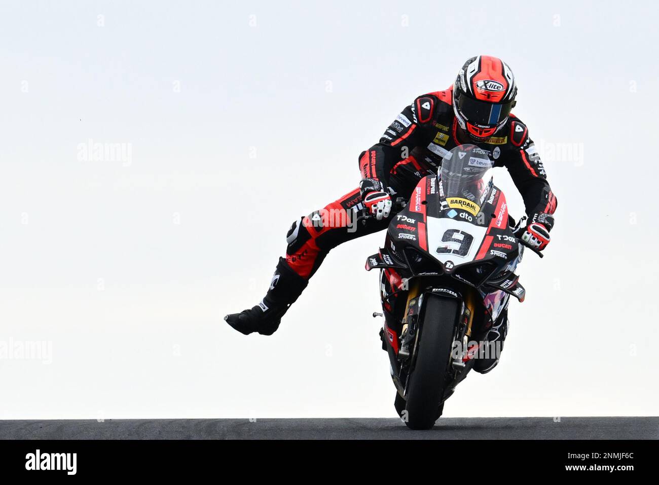 Italian rider Danilo Petrucci of Barni Spark Racing Team during ...