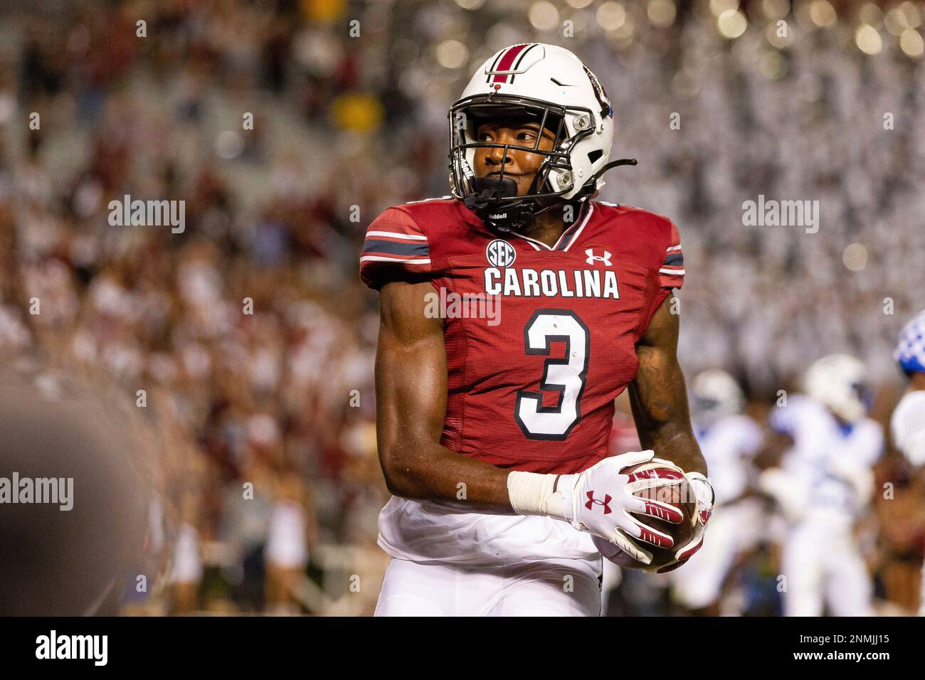 September 25, 2021: South Carolina Gamecocks wide receiver Jalen Brooks ...