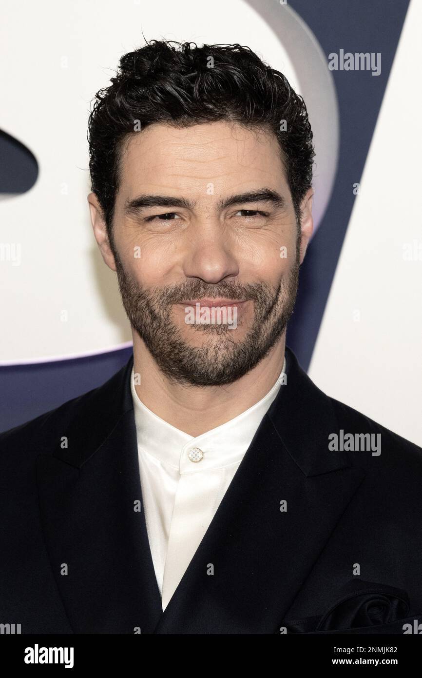 Ceremony President Tahar Rahim arrives at the 48th Cesar Film Awards at ...
