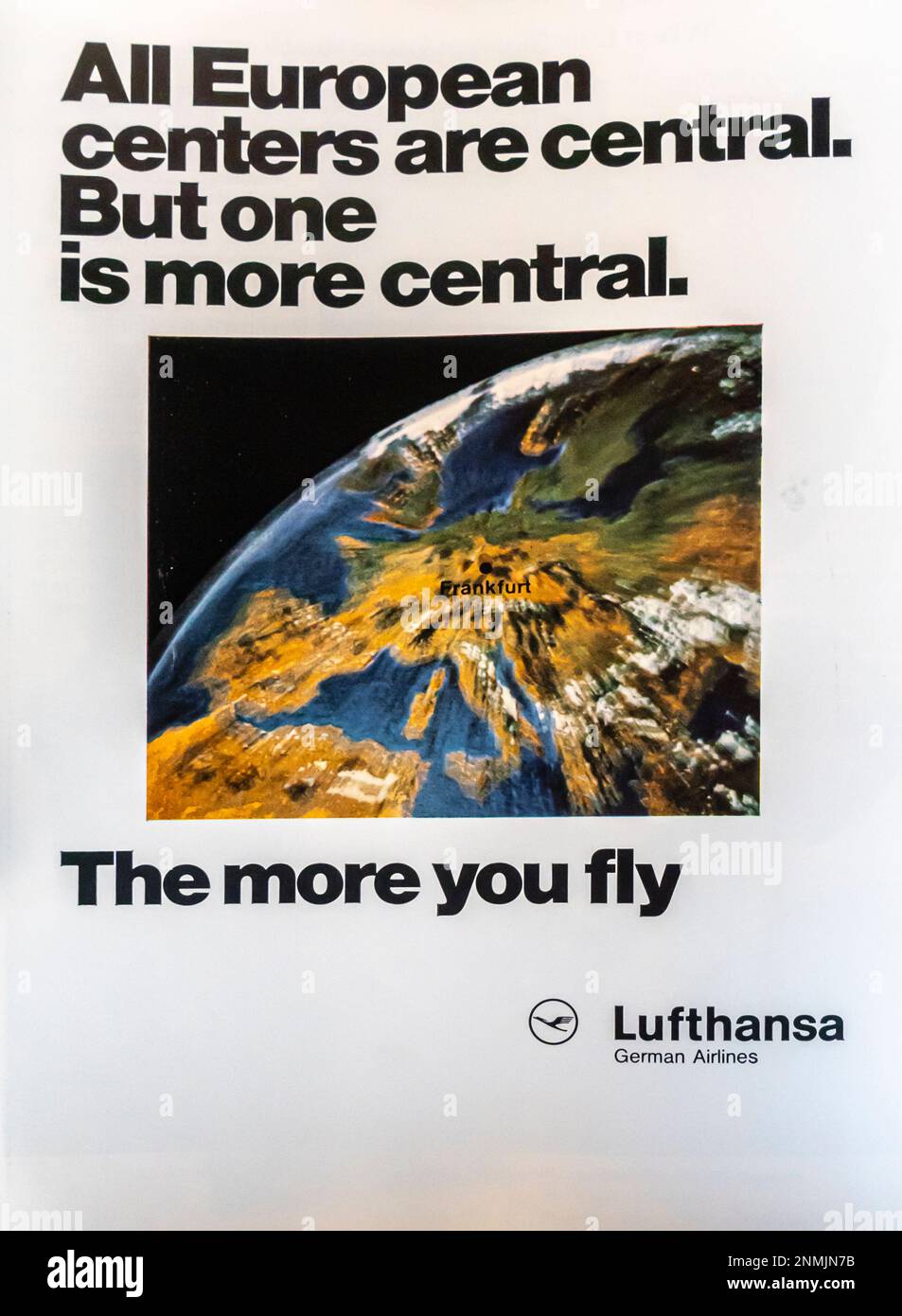 Lufthansa ads hi-res stock photography and images - Alamy