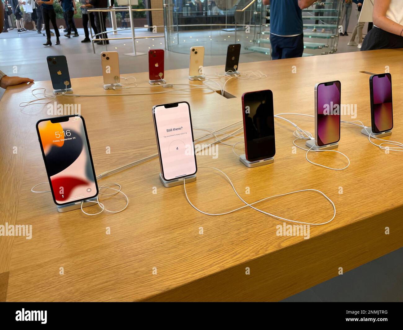 Photo by: STRF/STAR MAX/IPx 2021 9/24/21 The new iPhone 13 line of ...