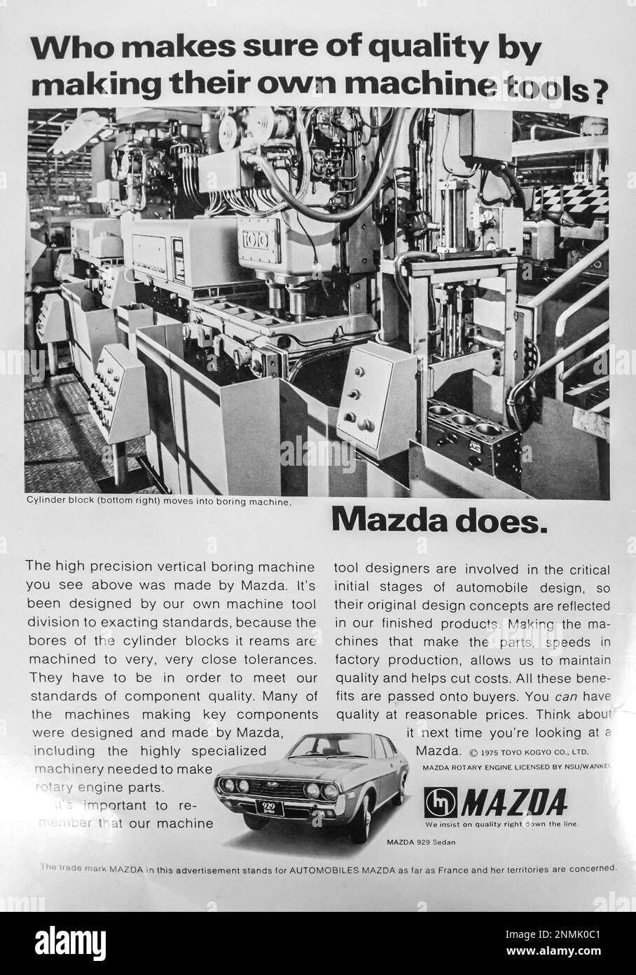 Mazda adverts hi-res stock photography and images - Alamy