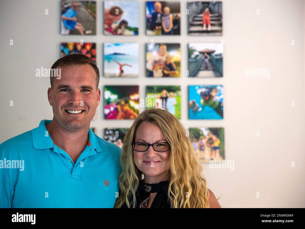 In this Sept. 2021 photo, Spotsylvania County, Va., residents, Marine ...