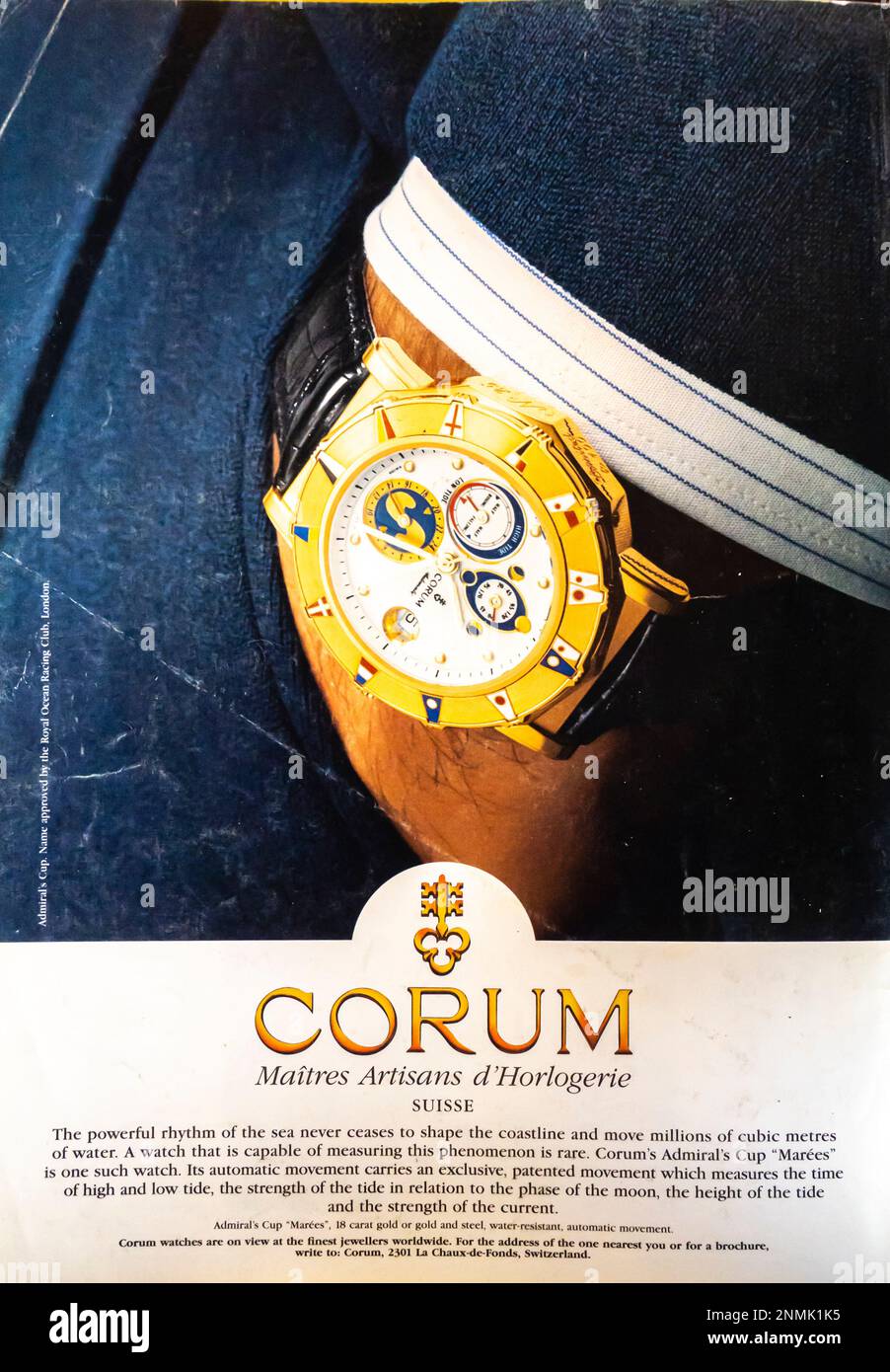 Luxury watch advert hi-res stock photography and images - Alamy