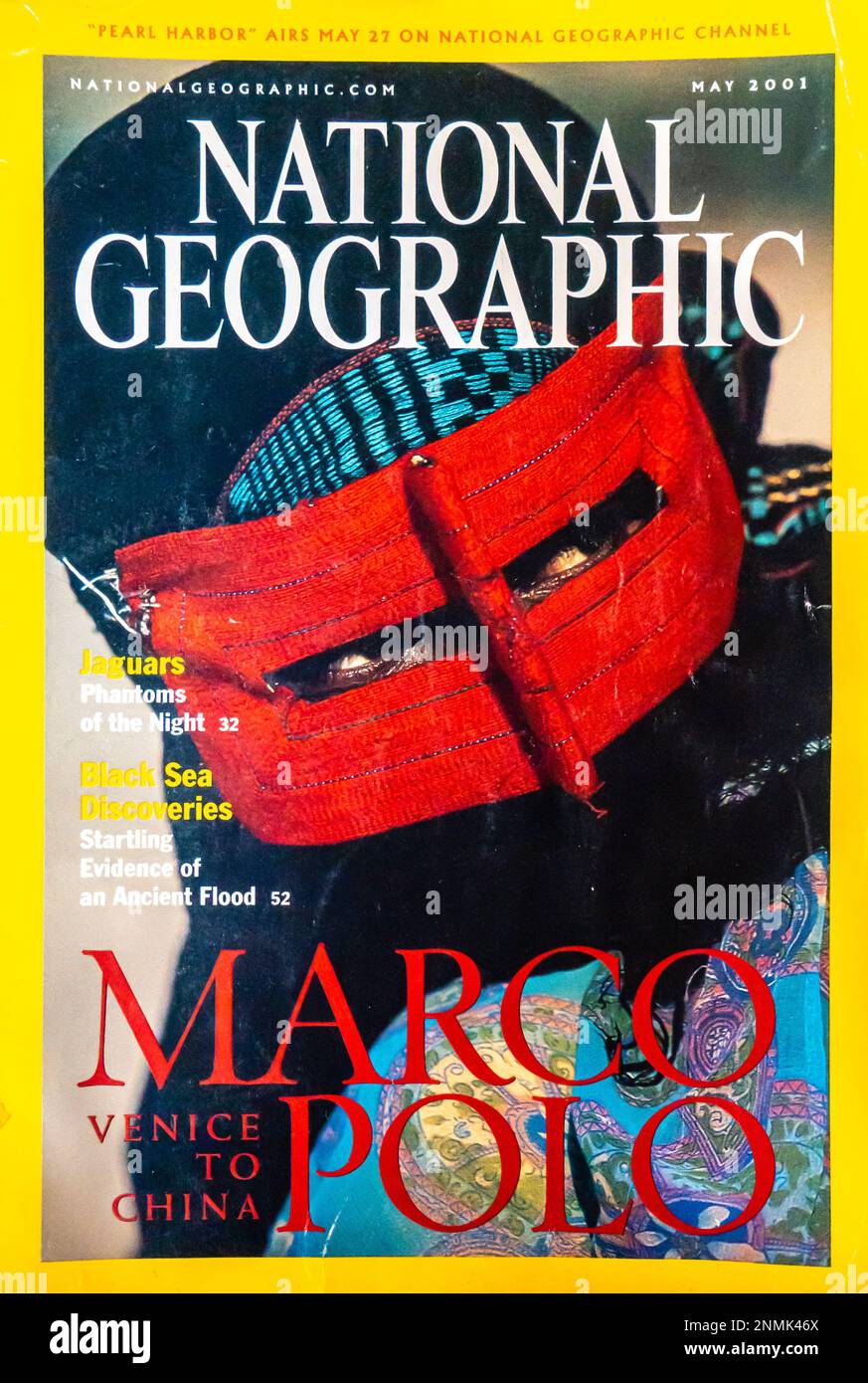 National Geographic magazine cover May 2001 Stock Photo - Alamy