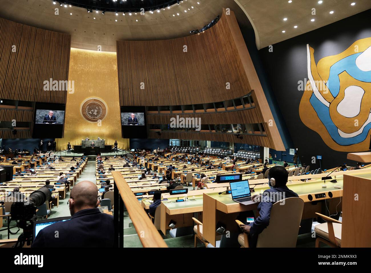 Turkish President Recep Tayyip Erdogan addresses the 76th Session of ...