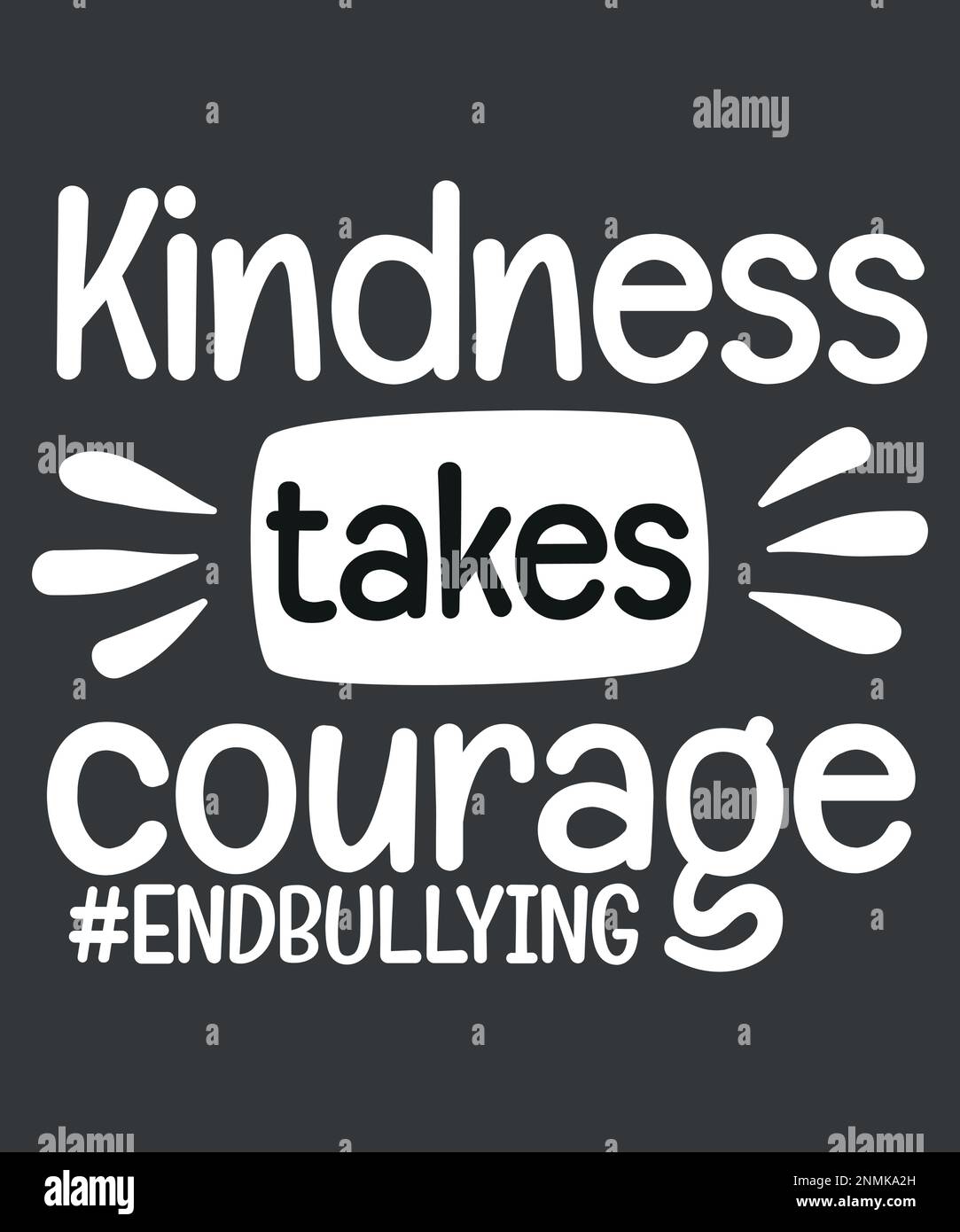 Kindness takes courage unity day orange Anti-bullying mom T-shirt ...