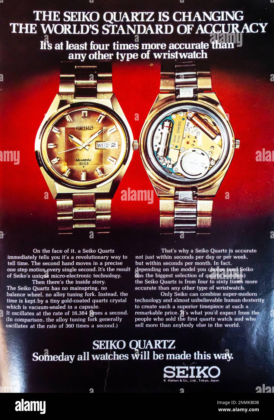 Seiko ads hi-res stock photography and images - Alamy