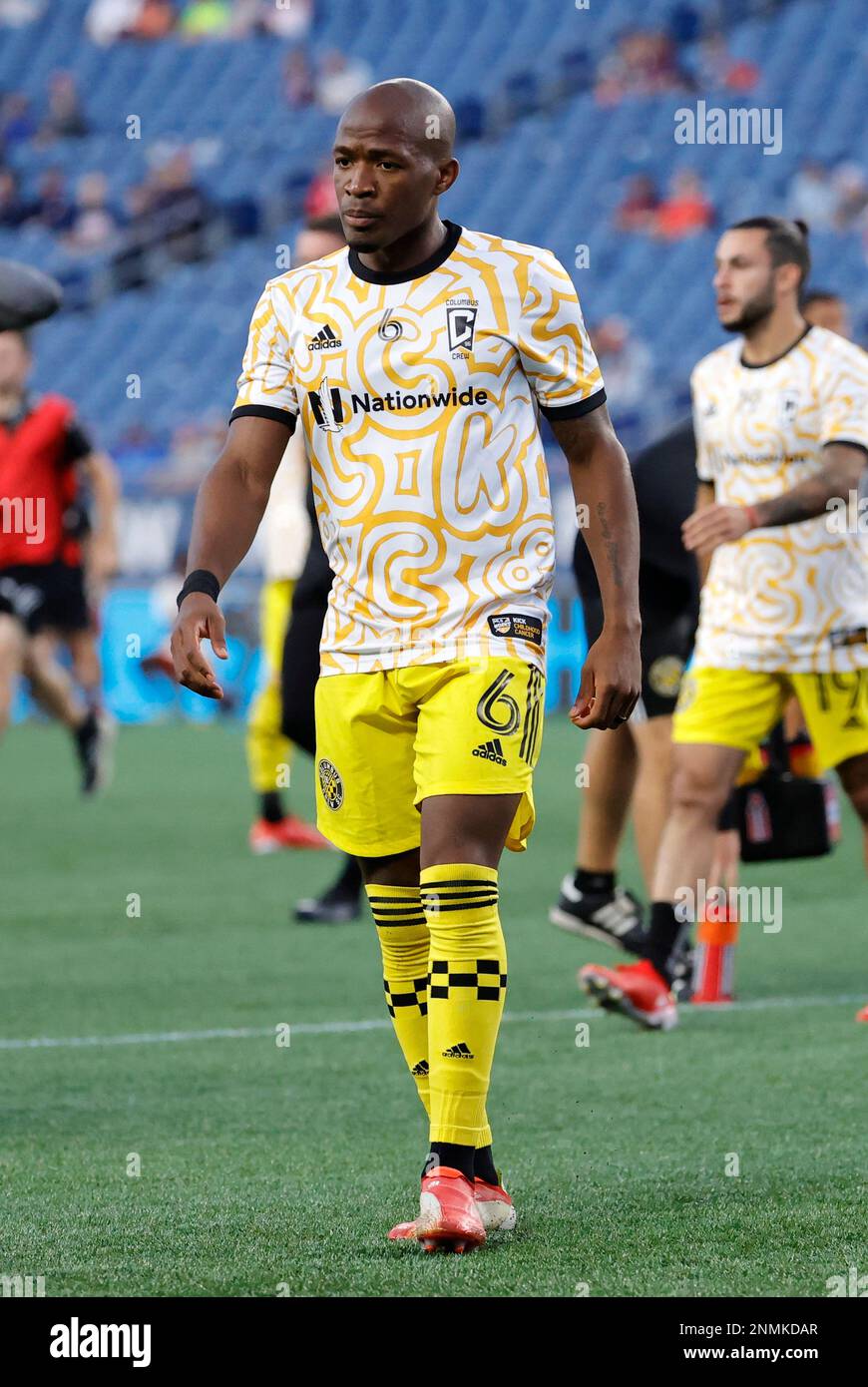 FOXBOROUGH, MA - SEPTEMBER 18: Columbus Crew midfielder Darlington ...