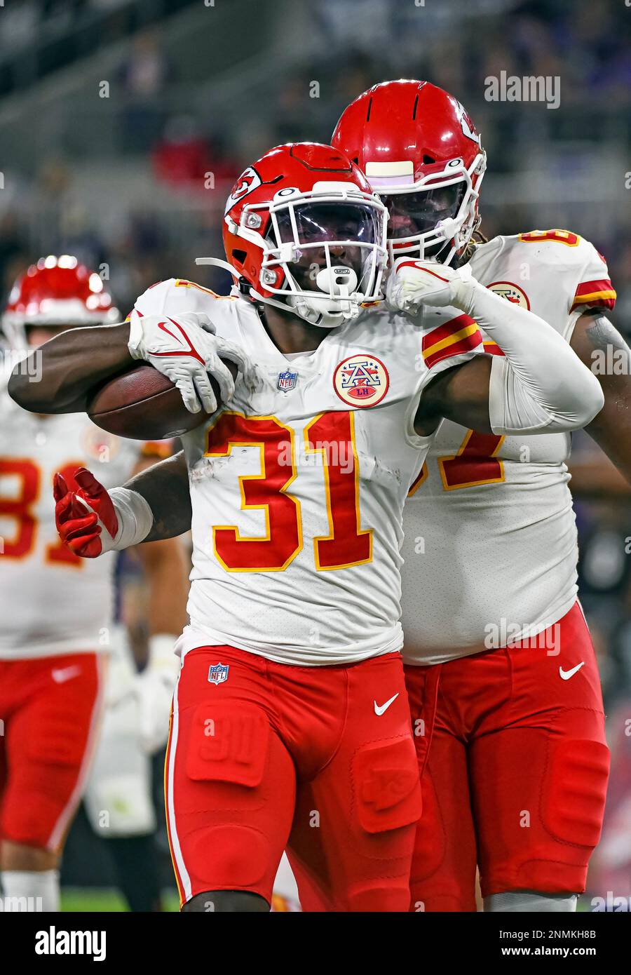BALTIMORE, MD - SEPTEMBER 19: xx during the Kansas City Chiefs game ...