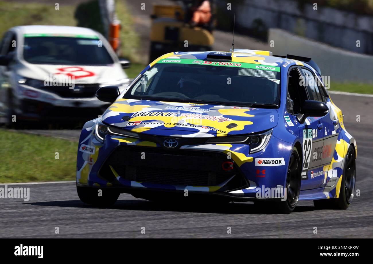 ROOKIE Racing's hydrogen-powered Corolla competes in Super Taikyu ...