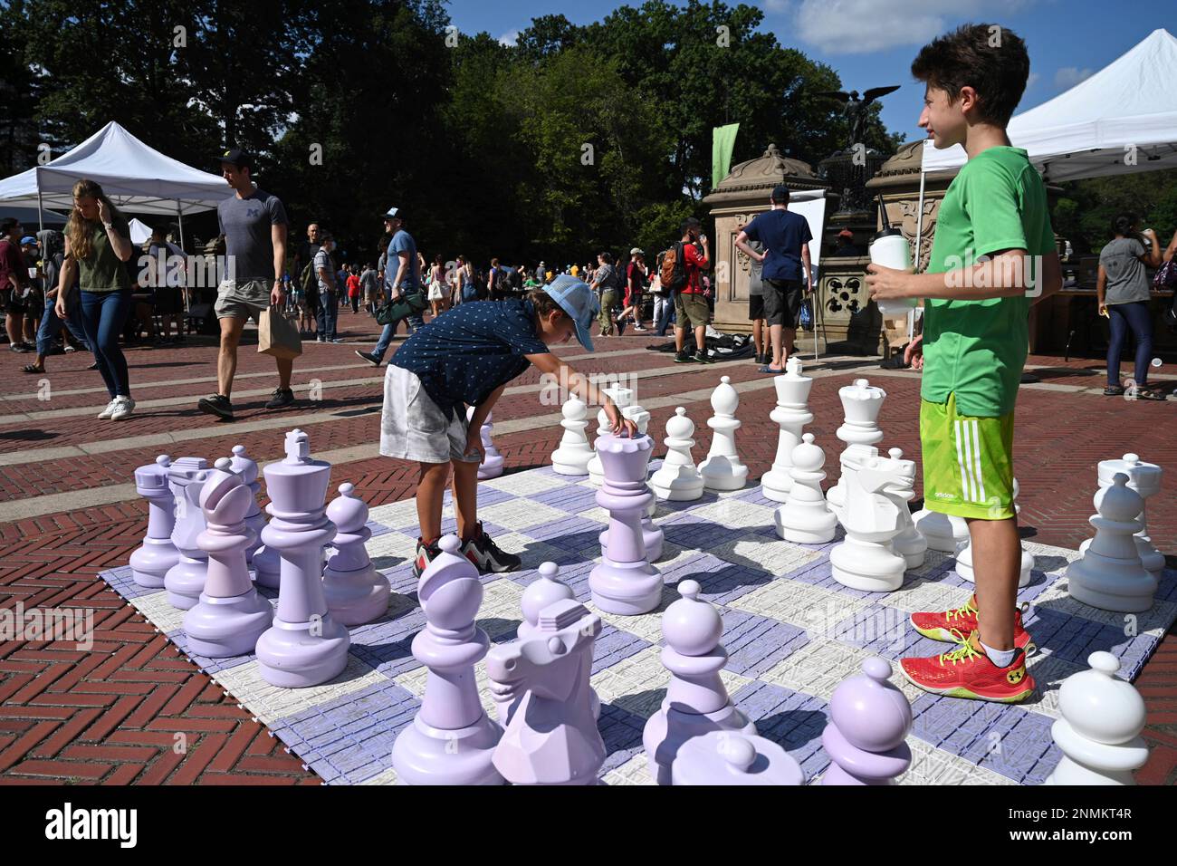 Photo by: NDZ/STAR MAX/IPx 2021 9/18/21 NYC Parks and Chess in the ...