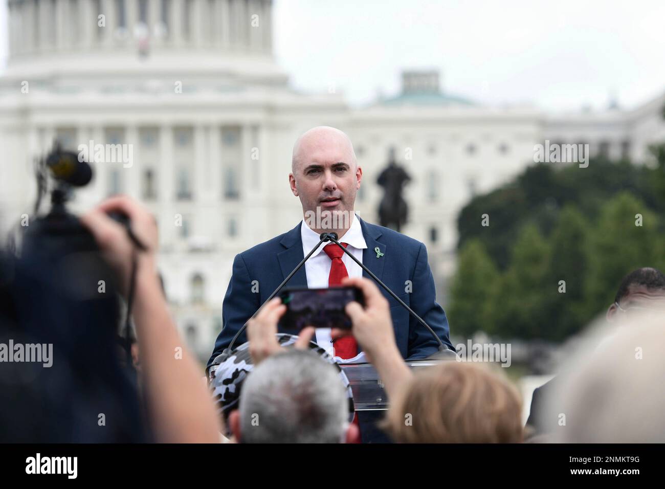 Photo by: JT/STAR MAX/IPx 2021 9/18/21 Matt Braynard at 'Justice for J6' Rally in Washington, D ...