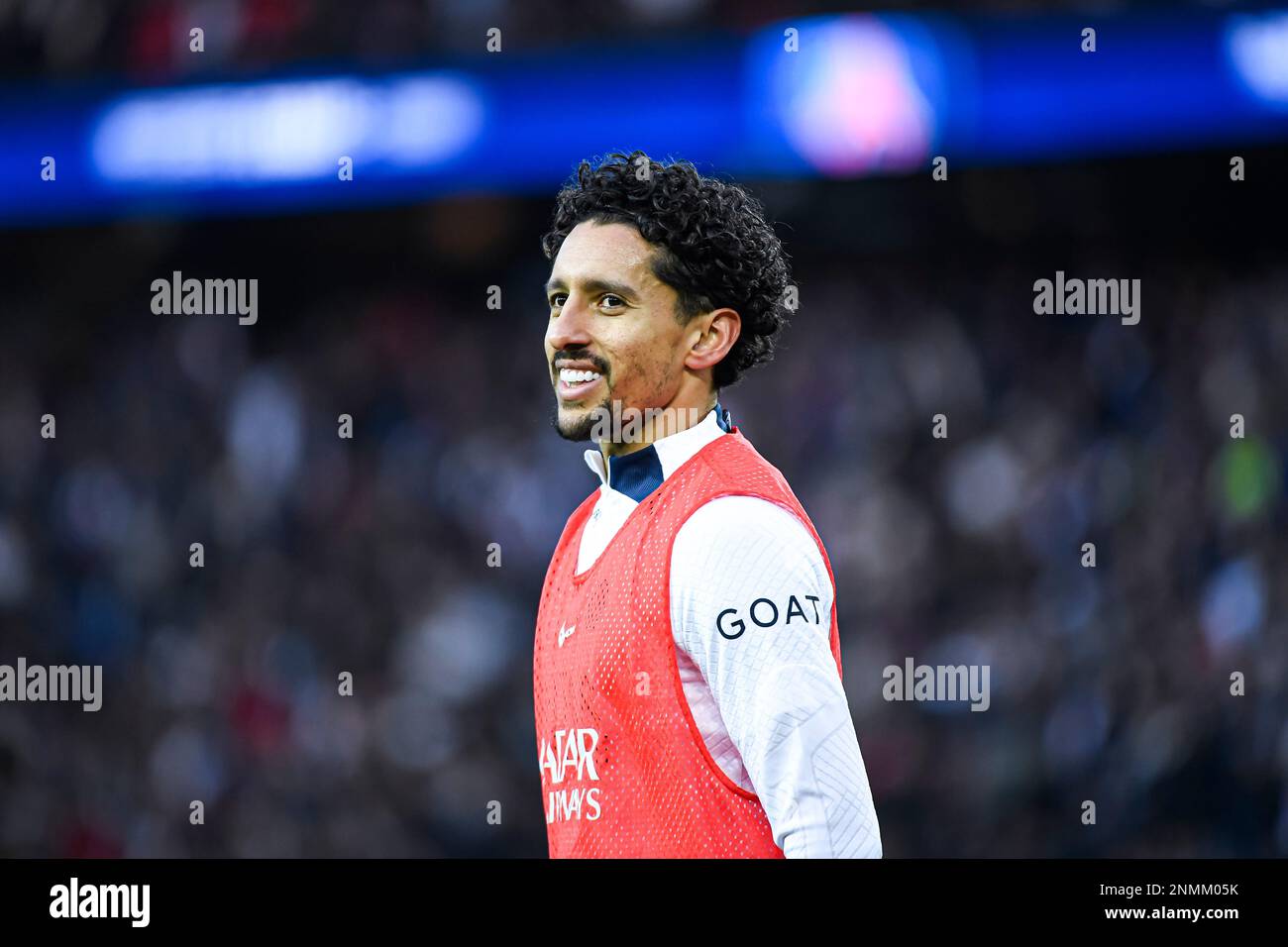 Marquinhos (Marcos Aoas Correa) during the public training of the Paris ...