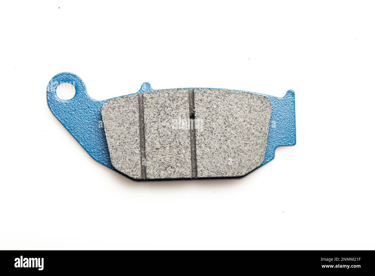 Motorcycle brake pads isolated on white background Stock Photo - Alamy